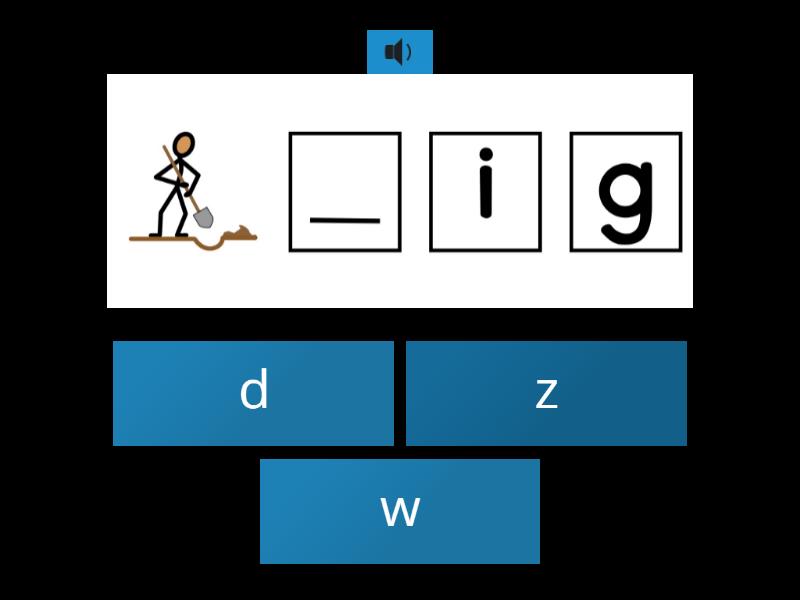ig beginning sound - Quiz