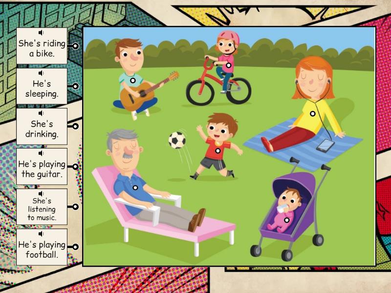 Power Up 1 Unit 7 part 1 - Labelled diagram