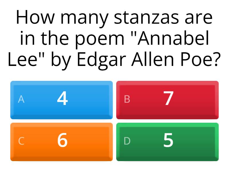 STAAR Poetry test - Quiz