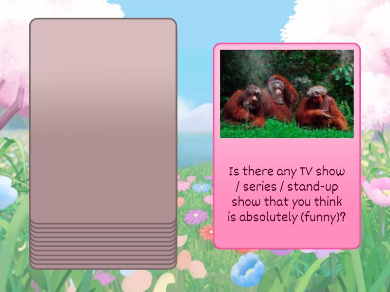 Strong adjectives (EF 2B) - Speaking cards