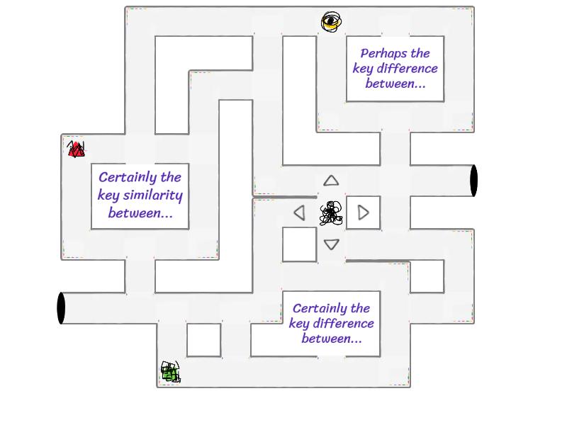 December: How Do You Define Friendship? - Maze chase