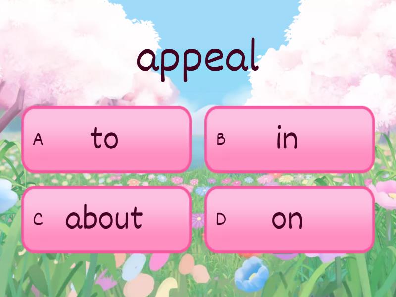 Dependent Prepositions Roadmap - Quiz