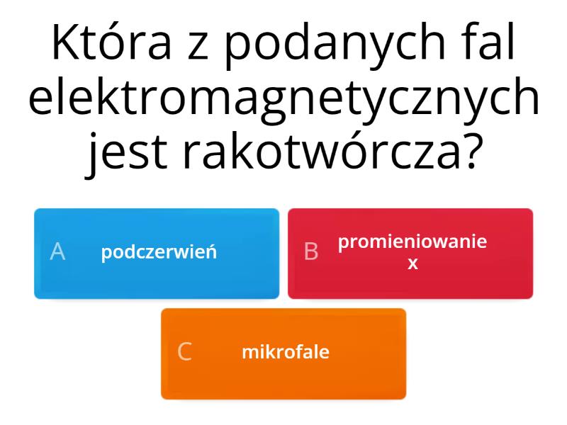 FIZYKA ATOMOWA - Quiz