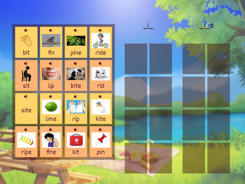 Magic E _i_&_i_e - Group sort