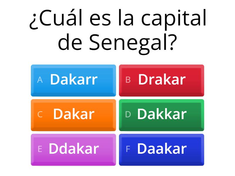 Senegal - Quiz