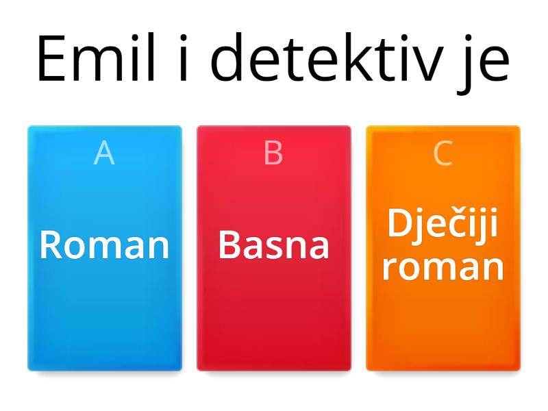 Emil i detektiv - Quiz