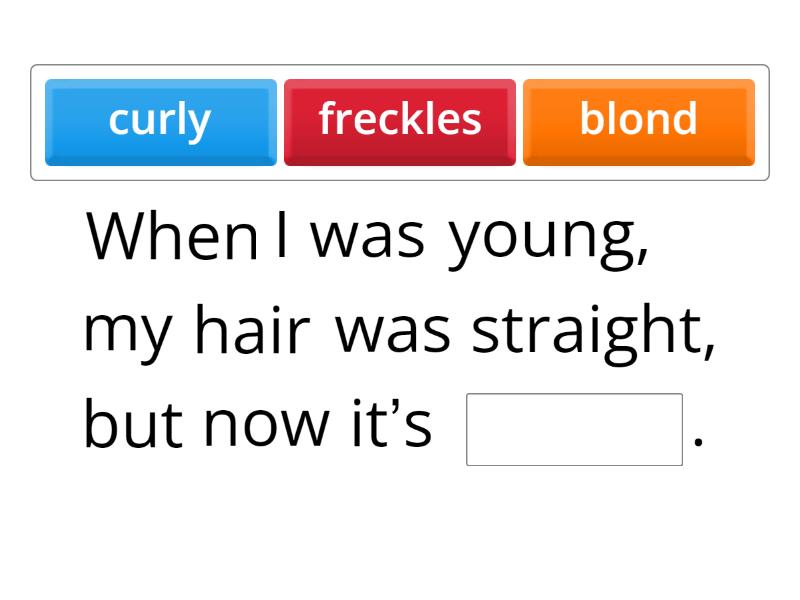 Key words Unit 6 - Complete the sentence