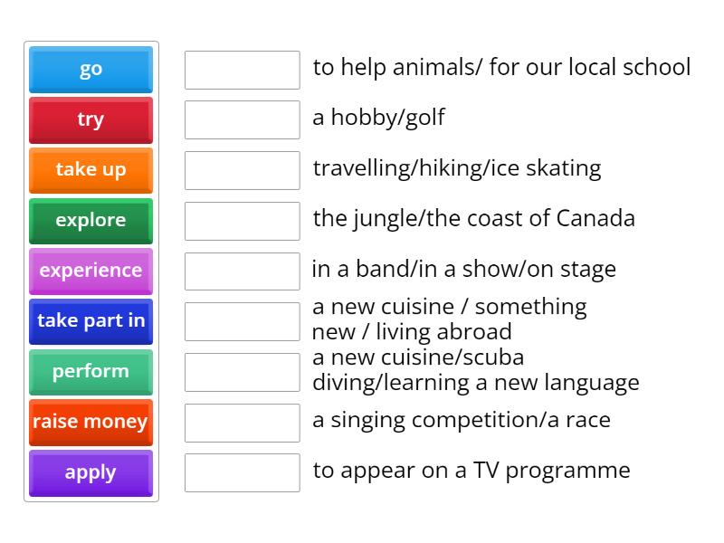 Roadmap B1 3A - Match up