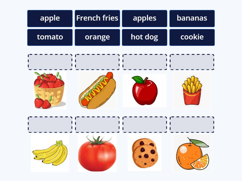 foods - Match up