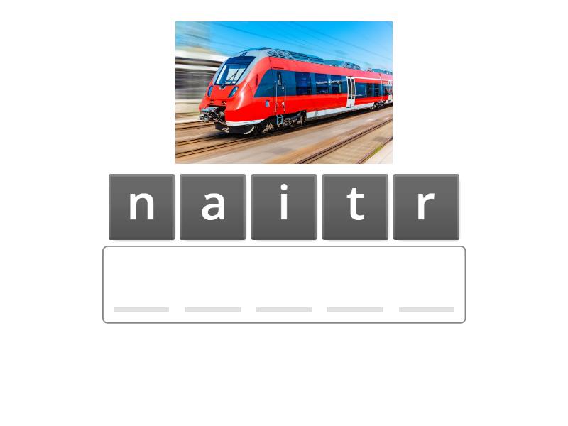 Roadmap A1| Unit 5B |Transport - Anagram