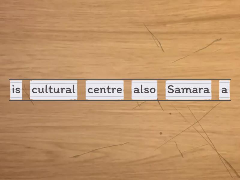 Samara part 2 - Unjumble