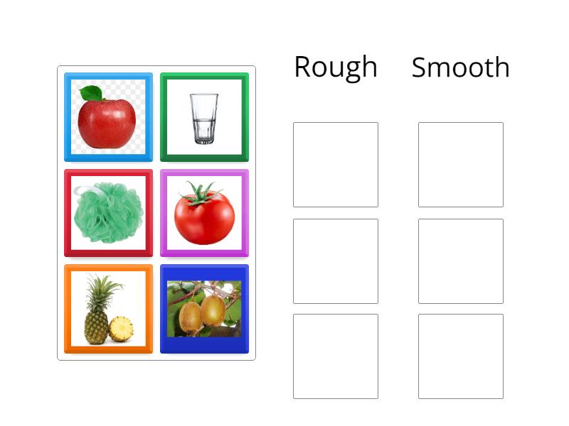 smooth and rough - Group sort