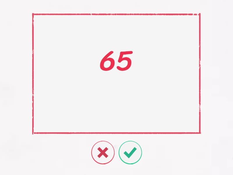 EF elementary unit 1B Numbers 1-100 speaking - Flash cards