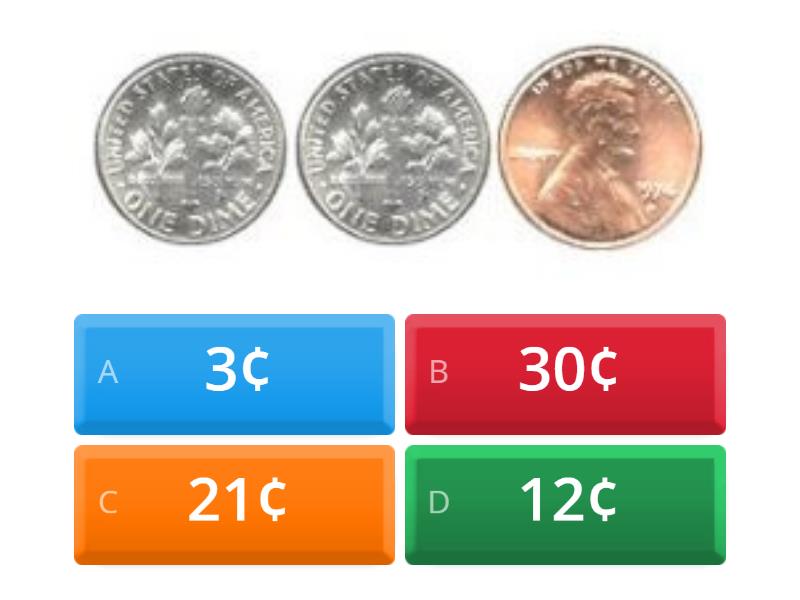 ELD 1 - Counting Coins - Quiz