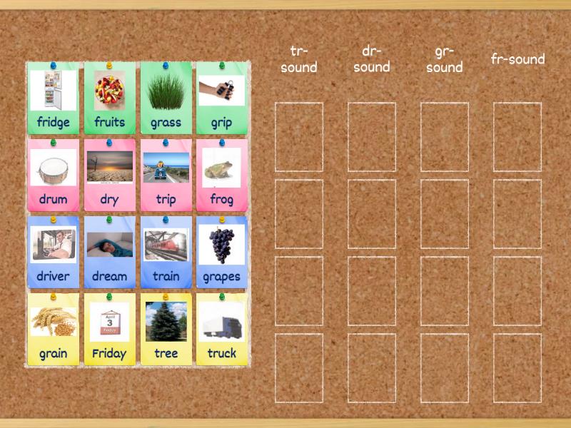 Unit 3 Phonics - Group sort