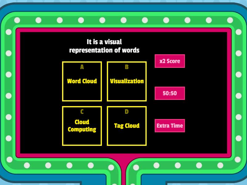 Quiz #1 Online Platforms - Gameshow quiz