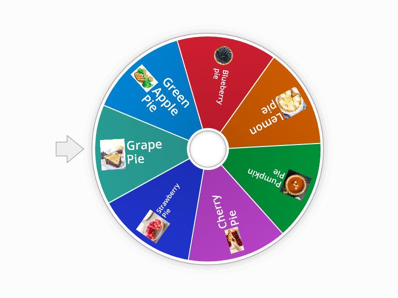 Let us chase the squirrel pies - Spin the wheel
