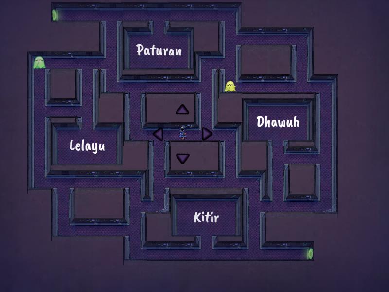 LABIRIN Nulis Layang Kegiatan 1-2 - Maze chase