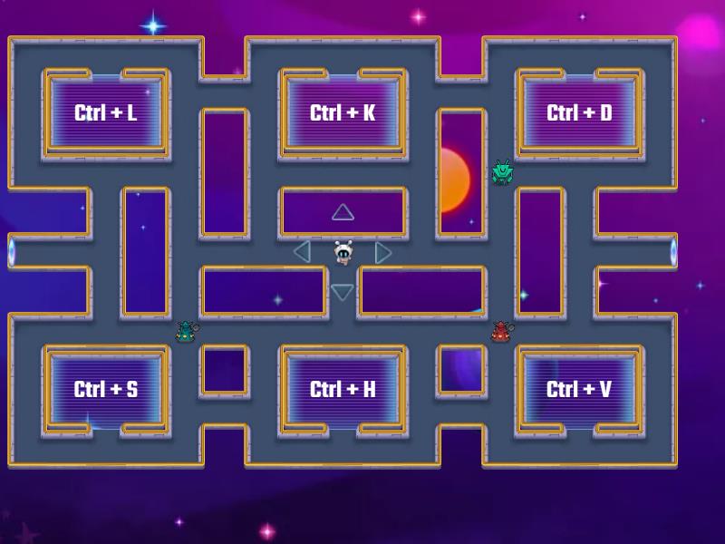 Klahvikombinatsioonid_labürint - Maze chase