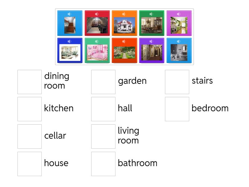 1Super Minds 1 | The old house - Match up