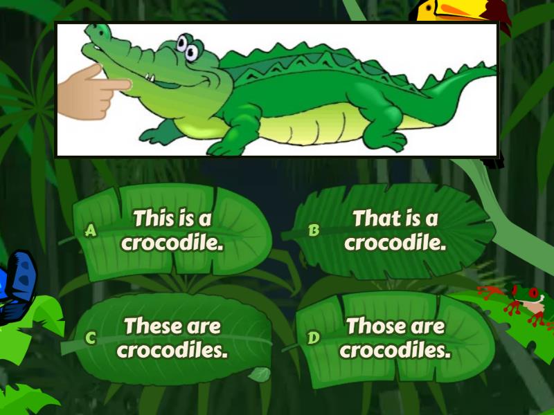 This that these those (animals) - Test