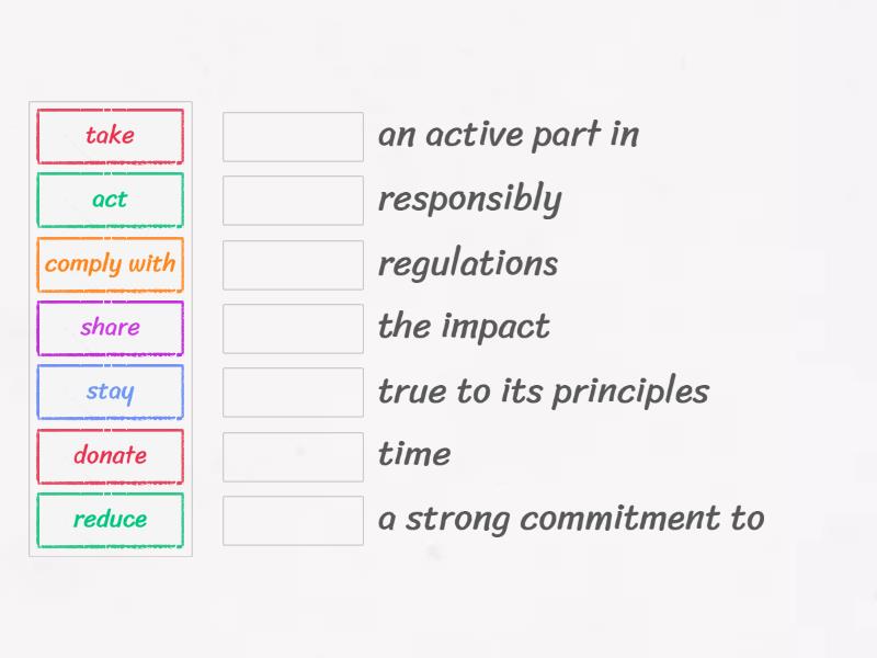 BR B2 Unit 5 Vocab - Match up
