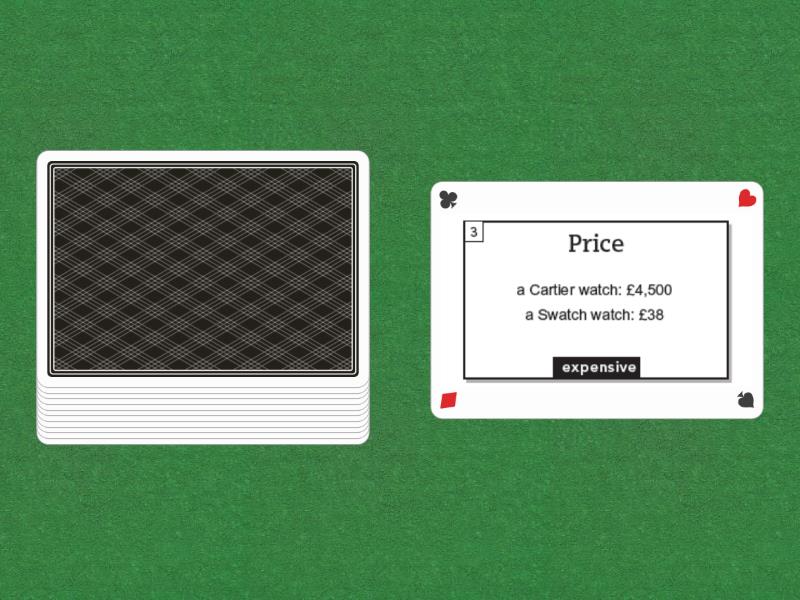 EF Elementary 9C comparatives Speaking - Speaking cards