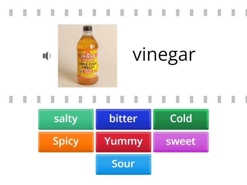 Sense of Taste - Find the match