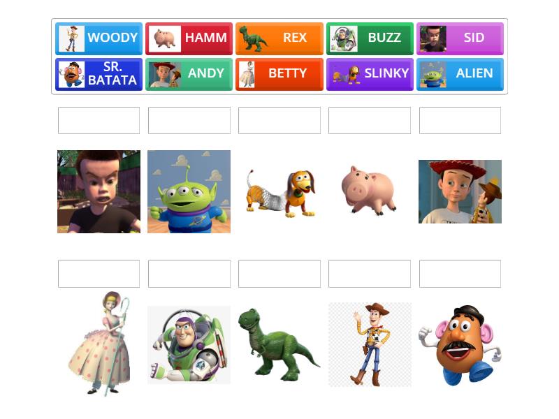 TOY STORY - Match up