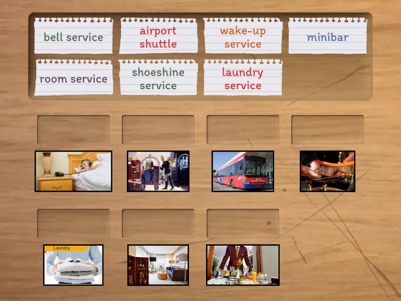 Hotel services - Match up