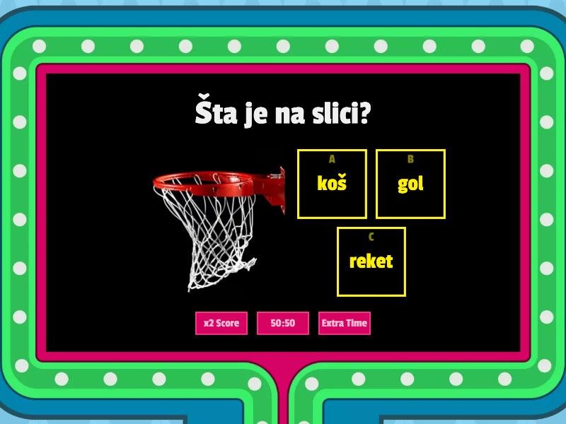 Sportske slike - Gameshow quiz
