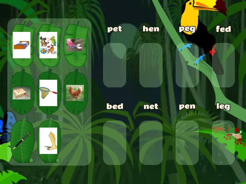 Short e - Group sort