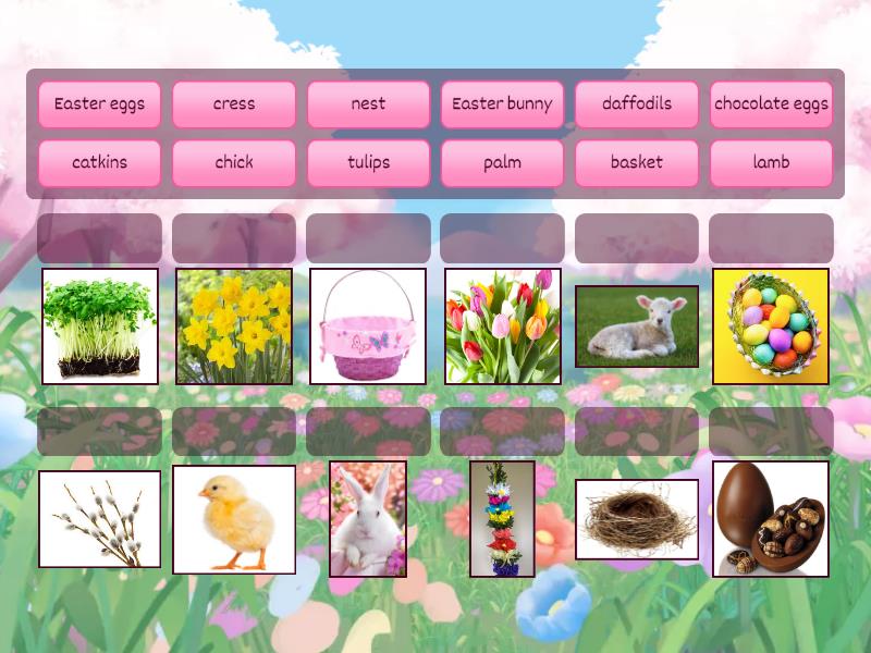 Easter basic memory - Match up
