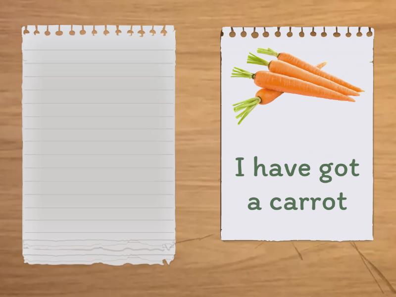 have got - Speaking cards