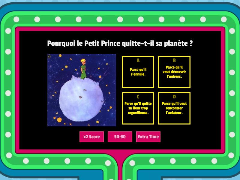 Le Petit Prince Quiz - Quiz télévisé