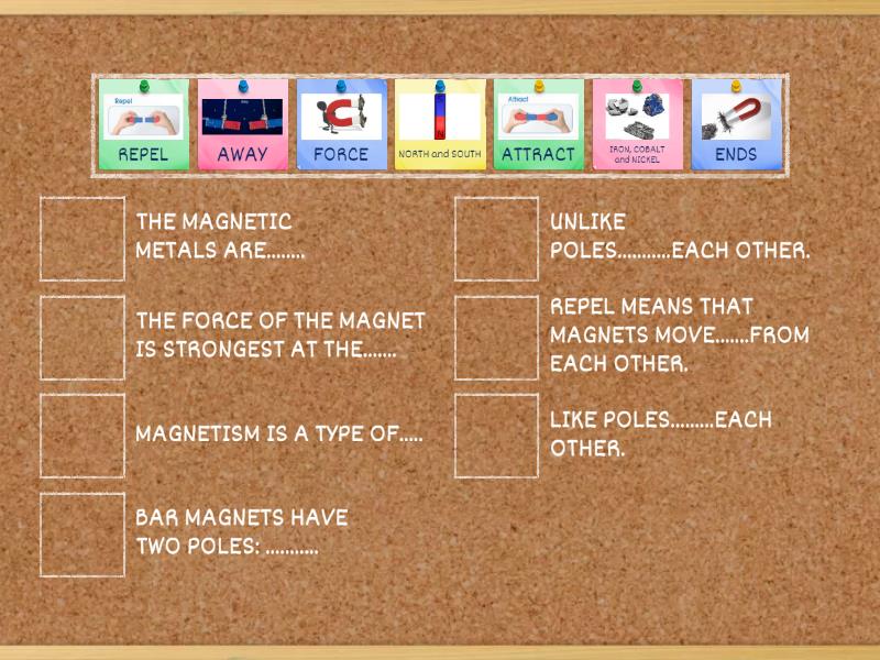 MAGNETISM - Match up