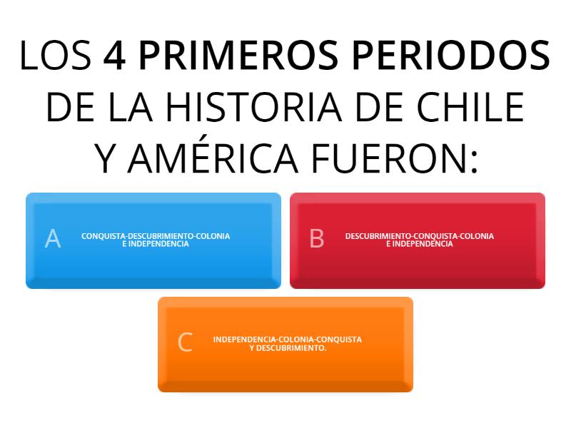 LA COLONIA 8°BÁSICO - Quiz