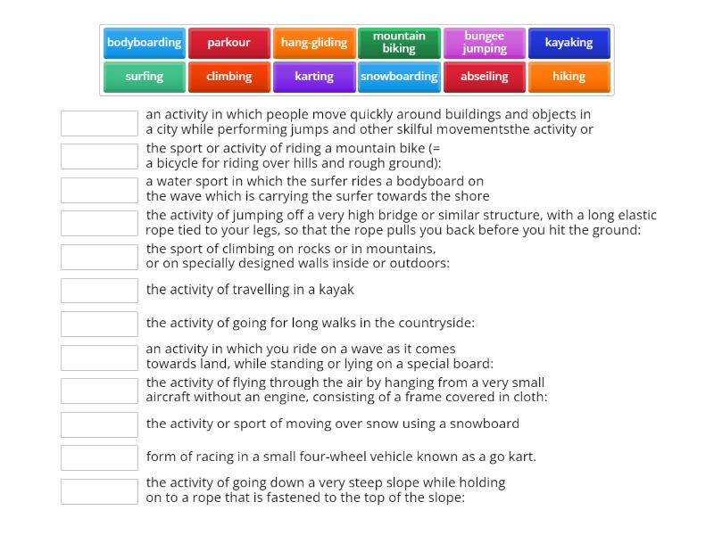2F. Stimulus-based discussion - Match up