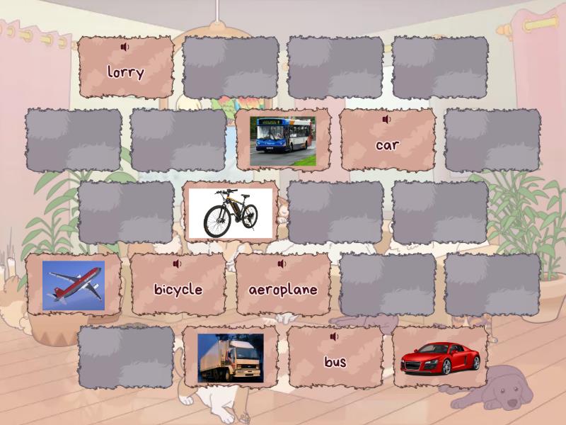 Transport Memory Matching Pairs