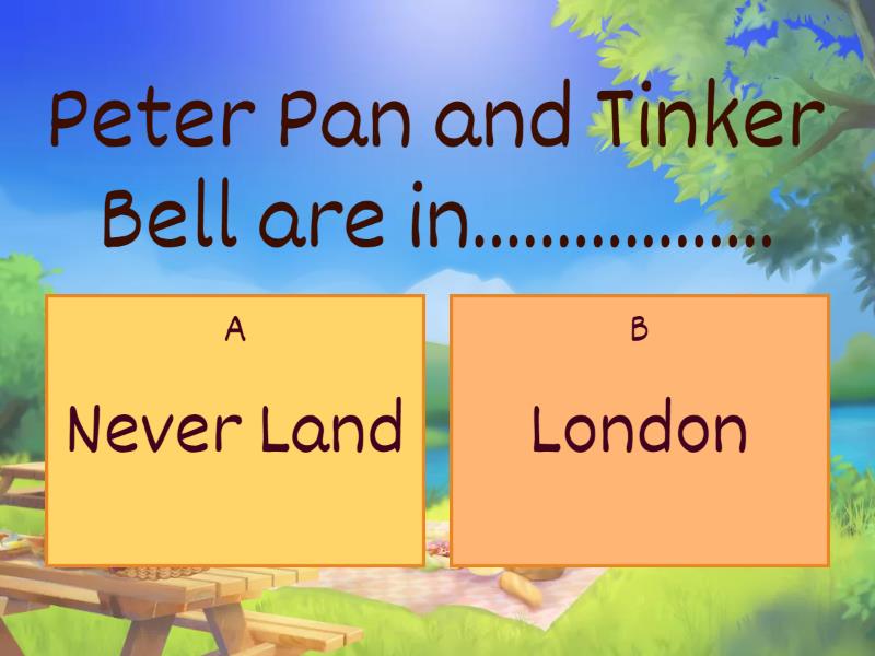 peter pan pages 4-7 - Quiz