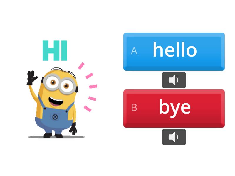 First phrases - Quiz