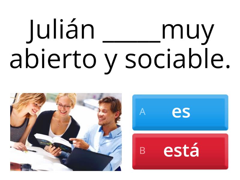 ¿Ser o estar? - Quiz