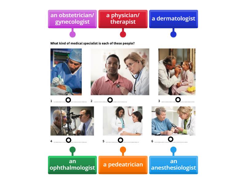 Doctors - Labelled diagram