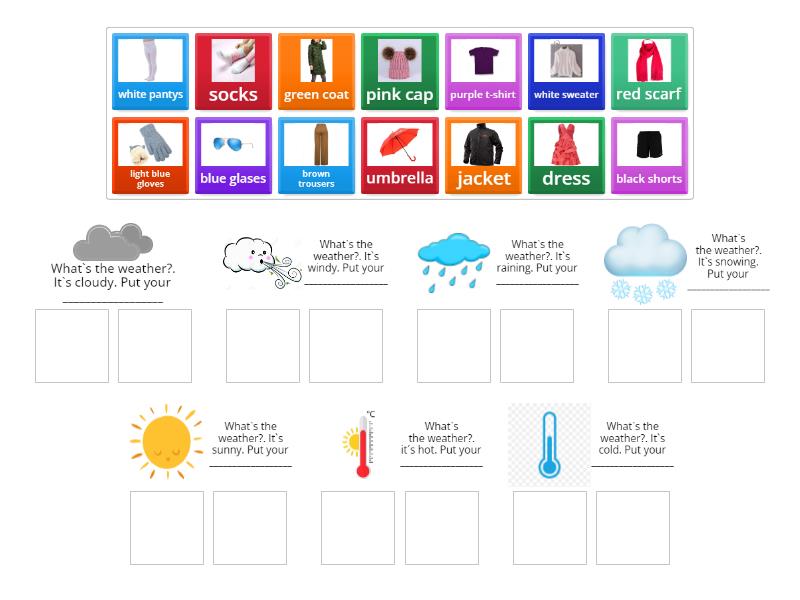 What`s the weather? - Group sort