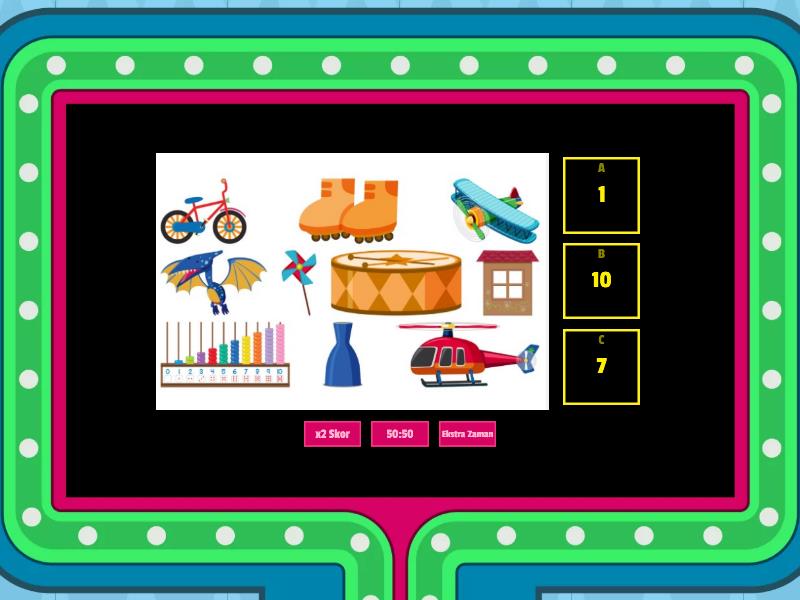 SAYILAR - Gameshow quiz