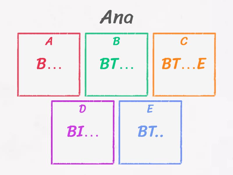 congugation of verbs - Quiz