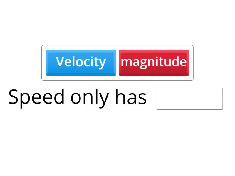 PHYSICS' CONCEPTS - Complete the sentence