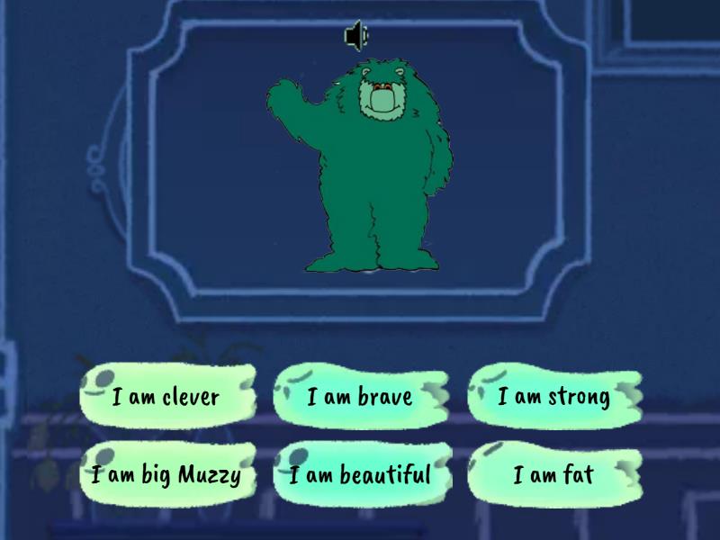 Muzzy (adjectives) - Find the match