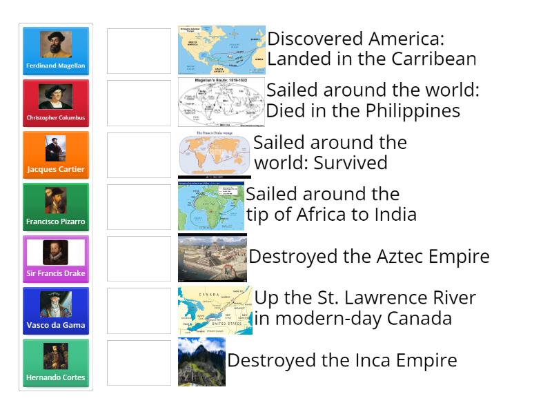 Explorers Matching - Match up