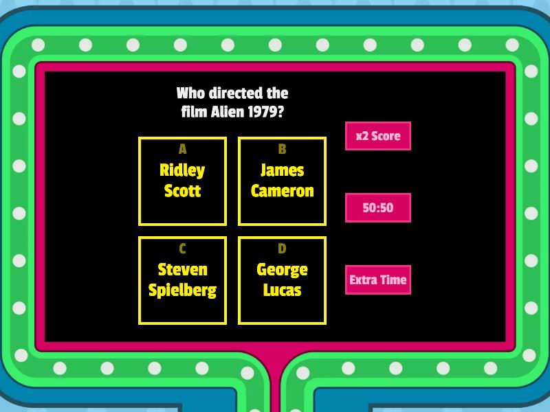 Alien quiz - Gameshow quiz